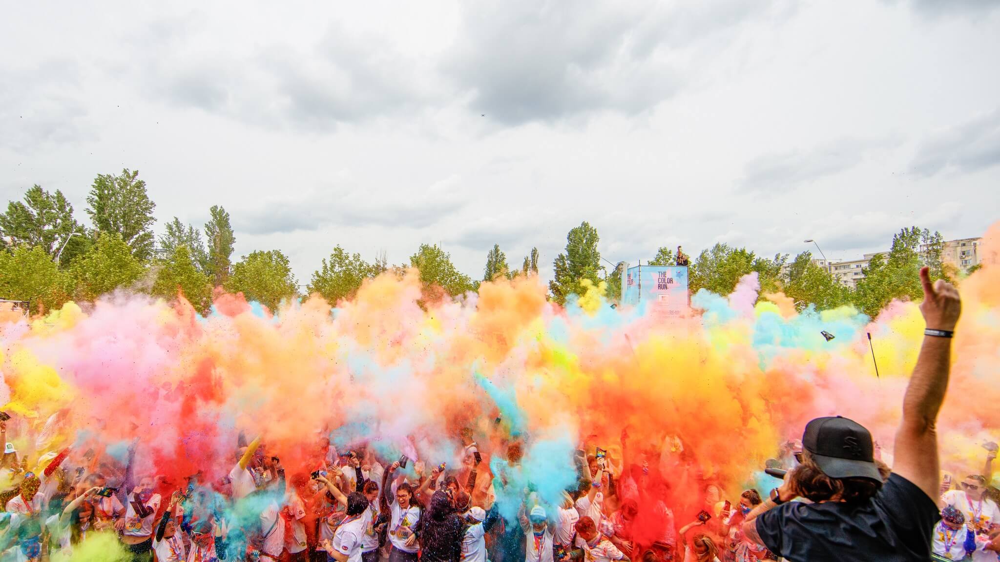 We participated in the colorful race Color Run - iB Cargo